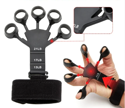 Extenseur des doigts en Silincone 3 niveaux